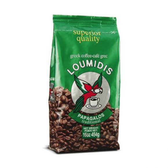 LOUMIDIS PAPAGALOS GREEK COFFEE - 16 OZ - Greek Table