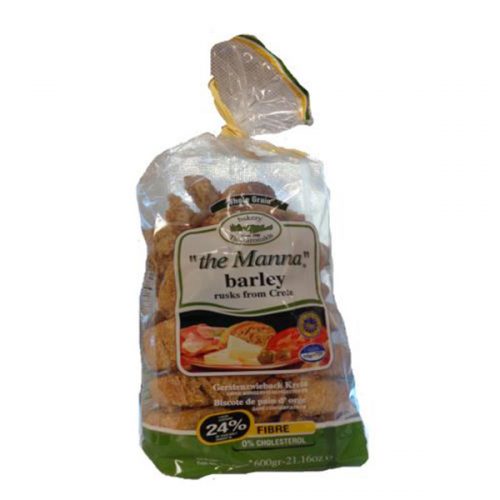 THE MANNA BARLEY RUSKS - 600G - Greek Table